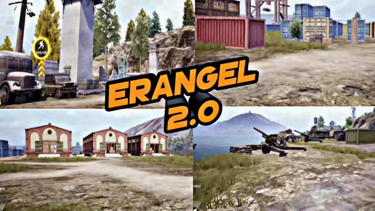 Erangle 2.0 pubg mobile | total map erangle 2.0 - YouTube