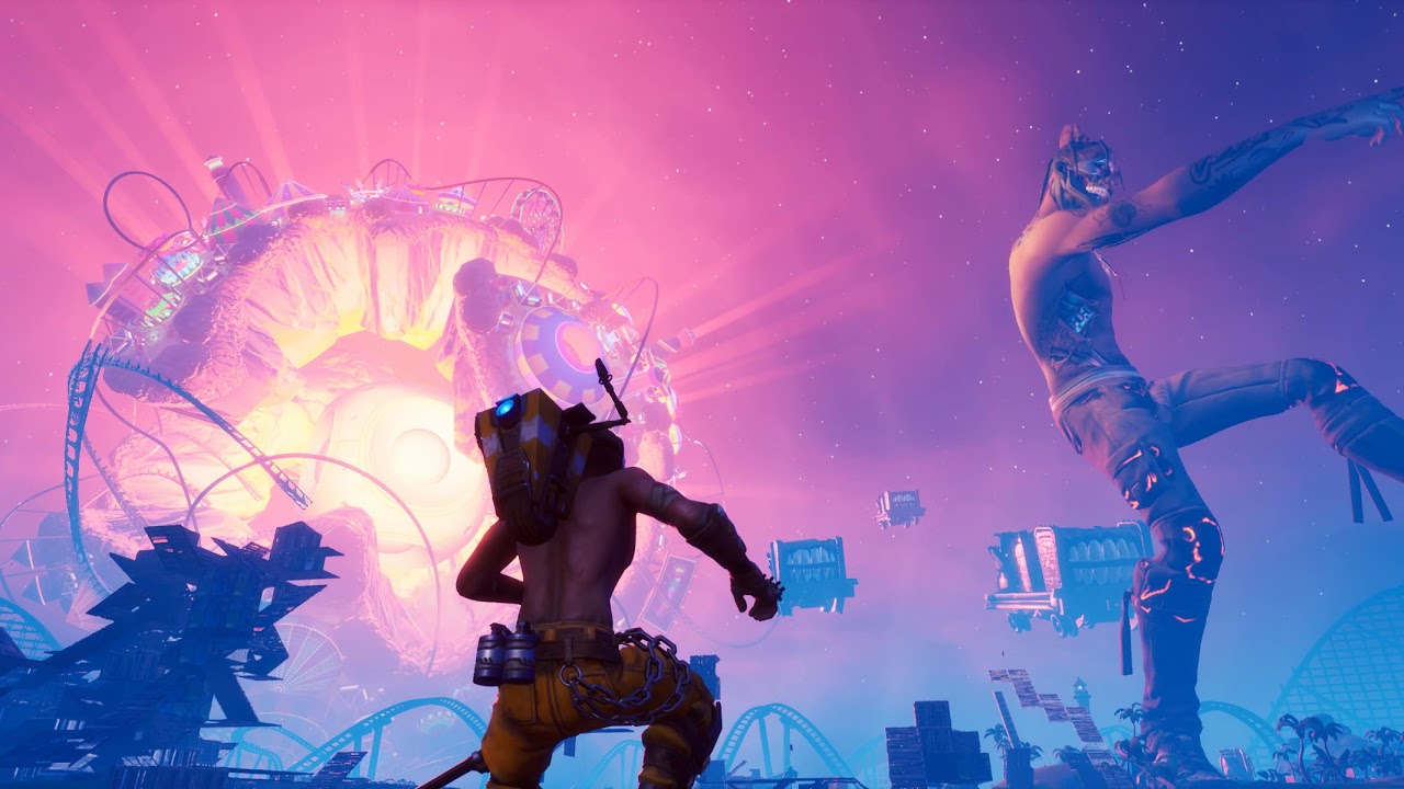 Fornite Virtual Travis Scott Concert - YouTube