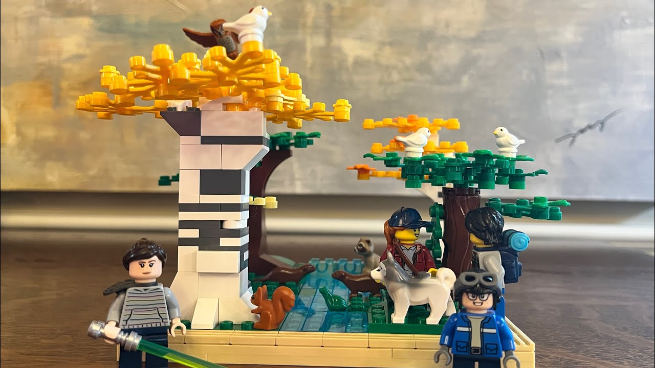 Lego forest MOC - YouTube