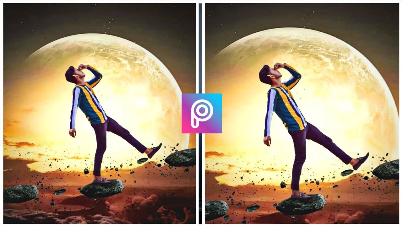 Moon Manipulation Photo Editing Picsart/Picsart Moonlight Photos ...