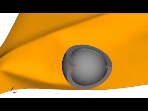 Euro NCAP Head Impact 3.5kg 40kph - YouTube