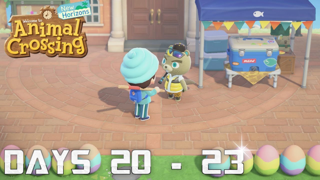 ACNH Days 20 - 23: Fishing Tourney and Octavian! - YouTube