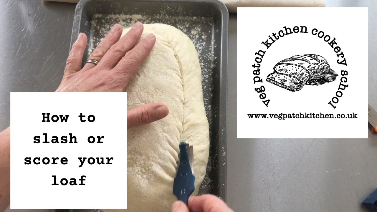 Slashing (or scoring) your loaf before baking - YouTube