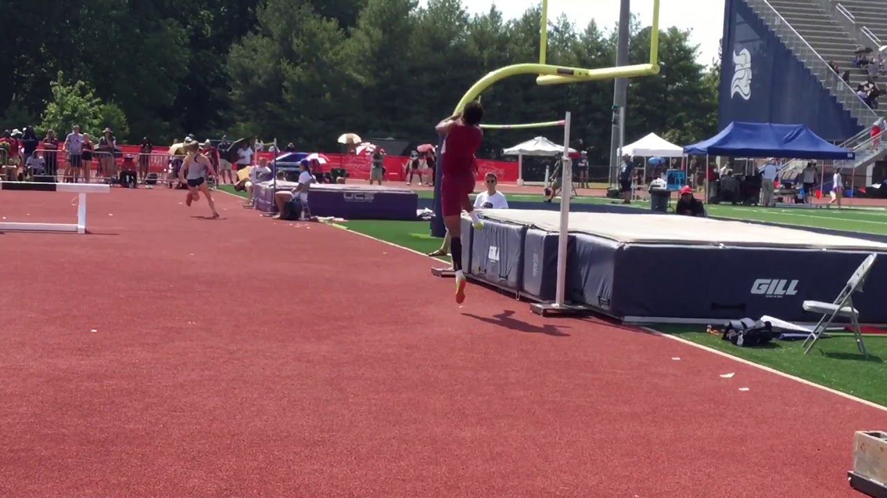 Sydney Stokes 6’ ⭐️ state meet 5/11/18. - YouTube