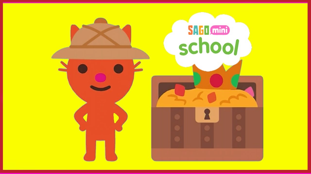 Sago Mini School - ⭐Find All Treasures | Best App for Kids⭐ - YouTube