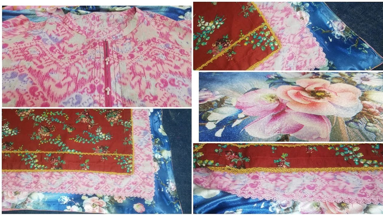 China velvet lovely print and super stitching @FabFamily-z7m - YouTube