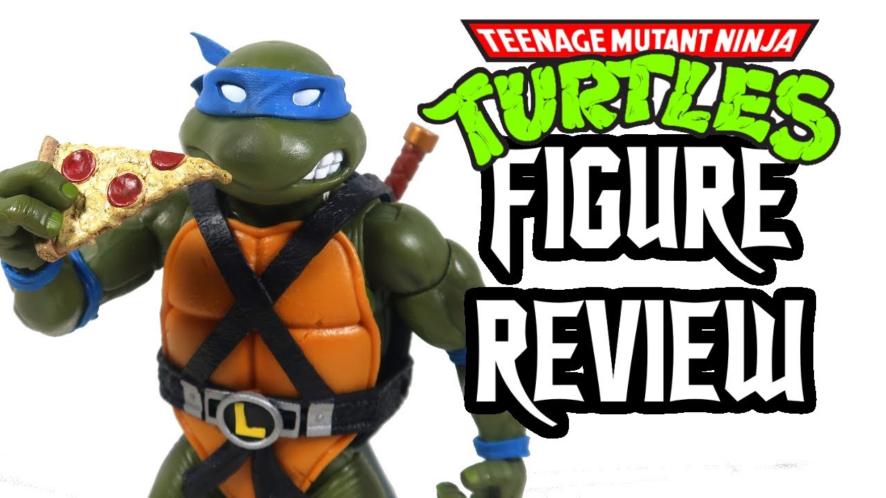 Super7 TMNT Ultimates Leonardo Action Figure Review Teenage Mutant ...