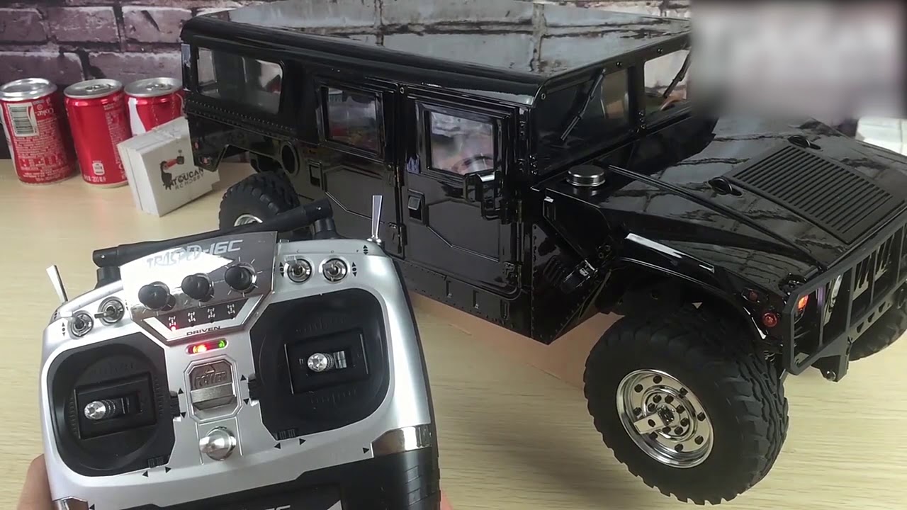 RC hummer car HG P415 1/10 RC off road jeep 4*4 U.S Civilian Hummer ...
