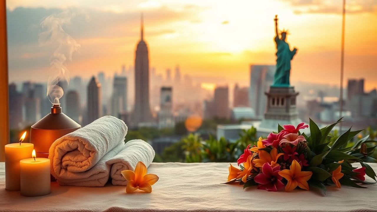 Relaxing Spa Music for Body and Mind - New York Spa Ambience