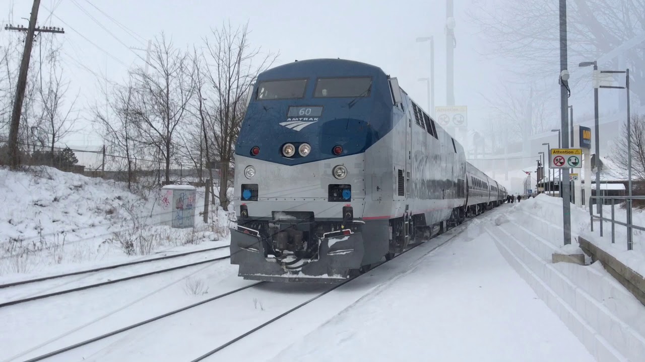 Amtrak P42DC #60 With A Messed Up Bell - YouTube