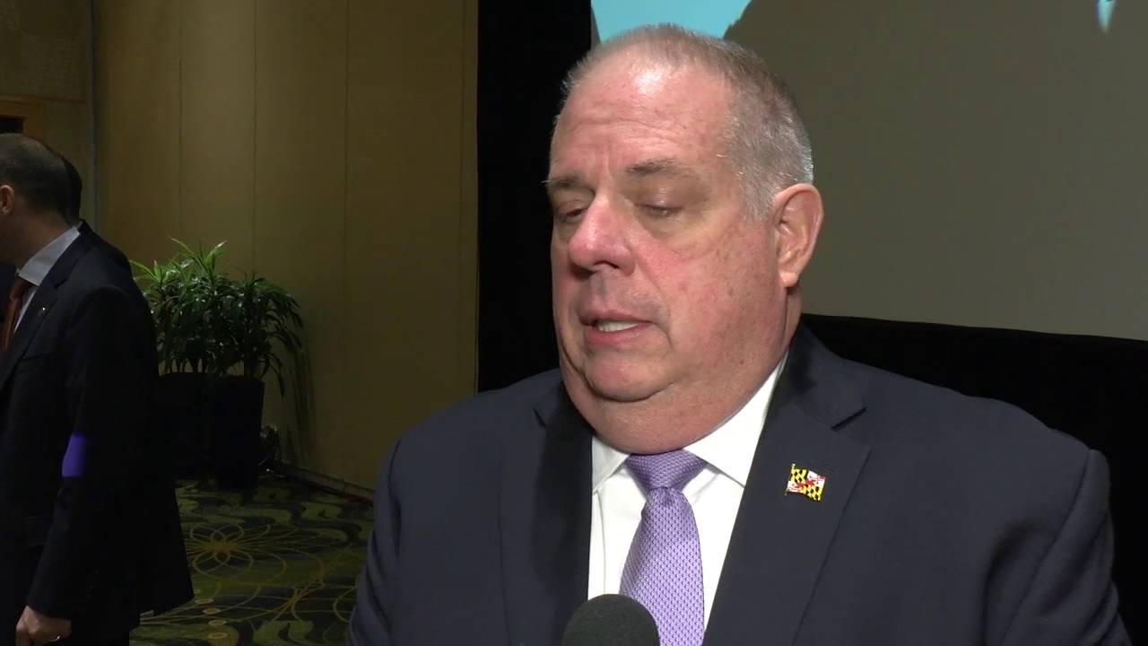 Maryland Governor Larry Hogan on County Executive Isiah Leggett - YouTube