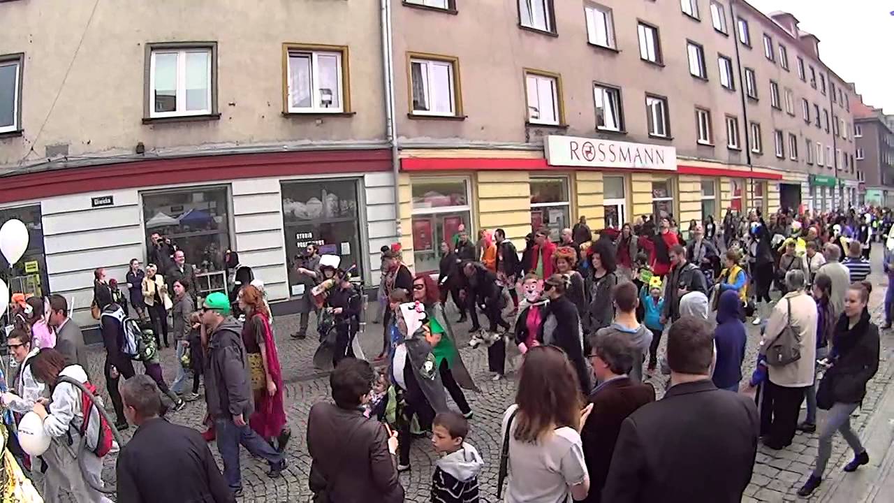 motoserce 2014 Bytom Invaders Mc parada superbohaterów - YouTube