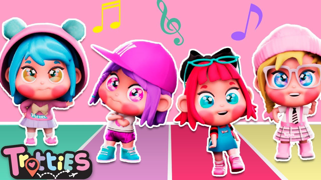 Cámara, ¡acción! comienza el baile de las Trotties👏🤩 - YouTube
