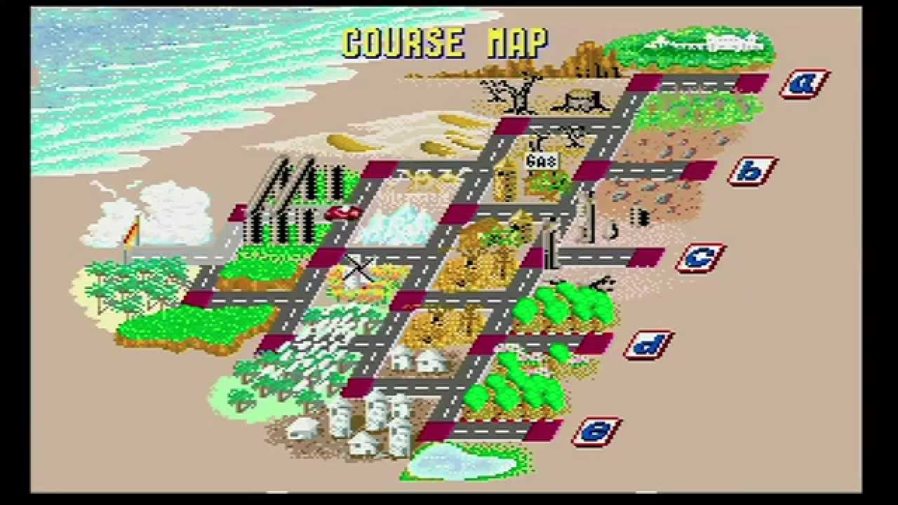 Outrun Week: Extra #1, Todas las pistas y finales del Arcade/Saturno ...