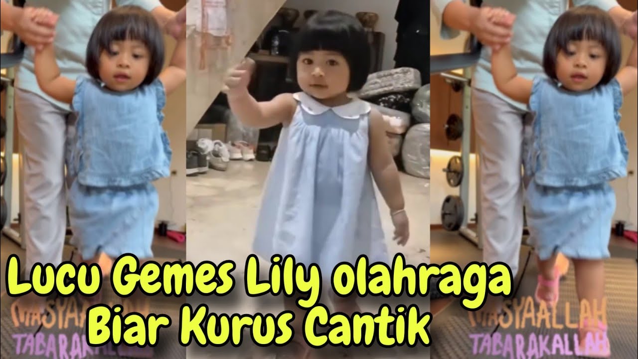 DETIK2 LILY OLAHRAGA SIANG BIAR KURUS!! BIKIN NGAKAK GEMES SUS AYU ...