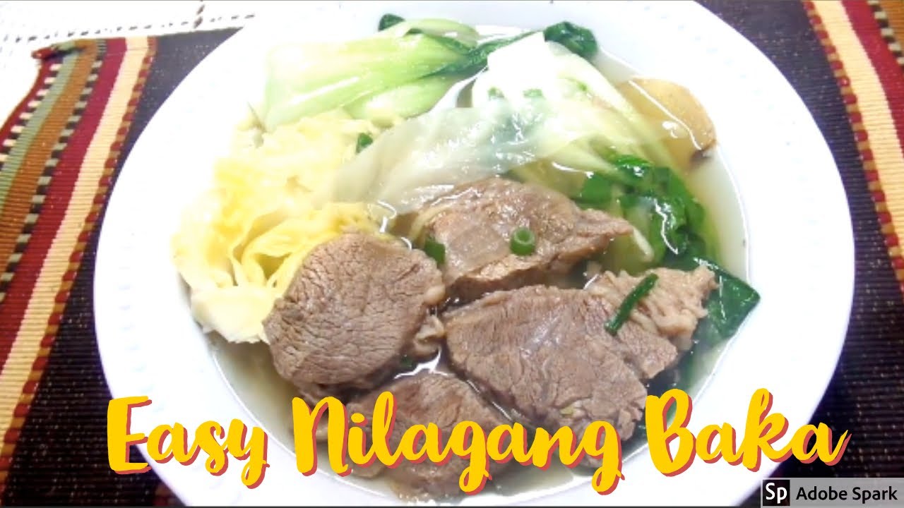 Easy Nilagang Baka - YouTube