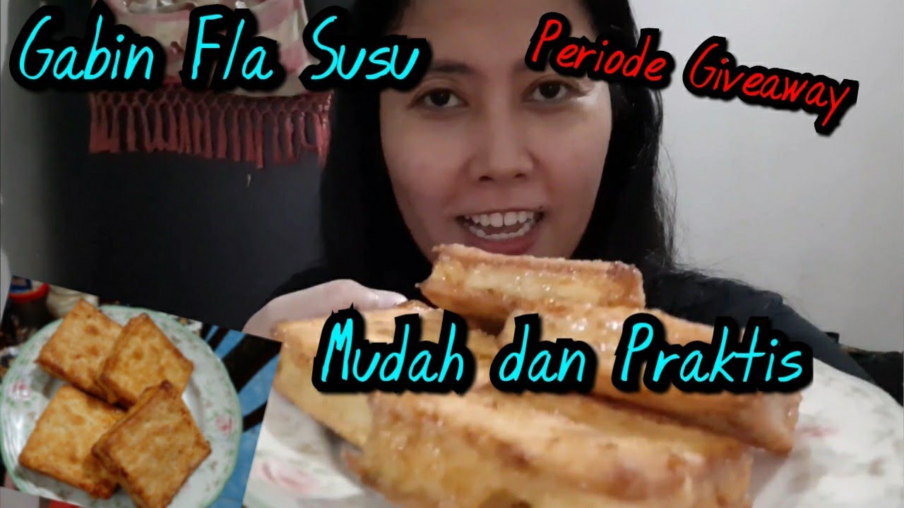 Gabin Fla Susu Mudah & Praktis | Resep Mudah | Giveaway - YouTube
