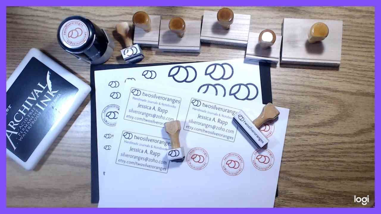 My New Custom Logo Stamps from Signet Stamps has arrived! Unboxing ...