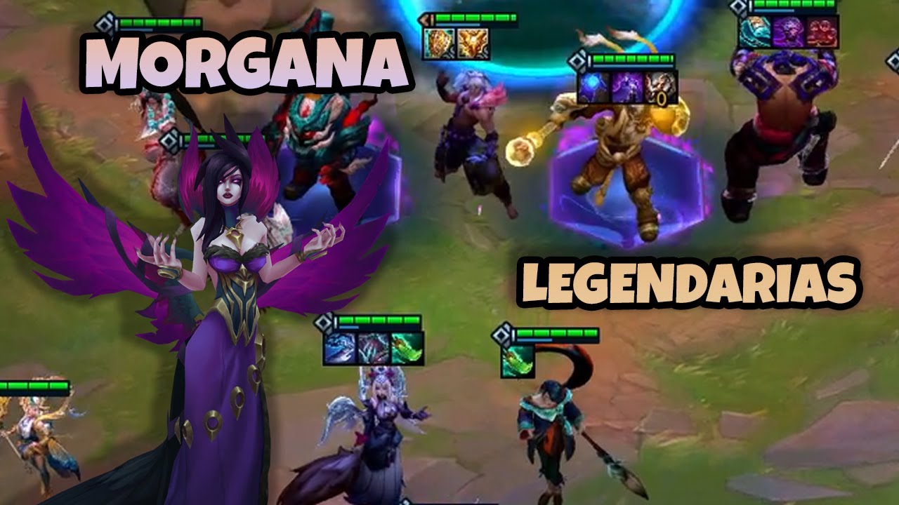 JUEGO MORGANA CARRY CON LEGENDARIAS EN EL SET 11 DE TFT - YouTube