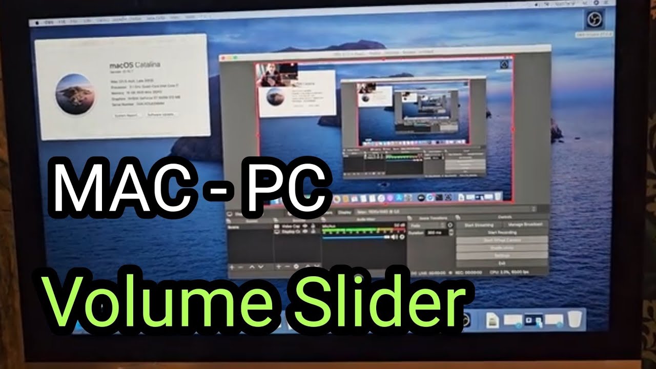 Mac PC - Volume Slider - YouTube