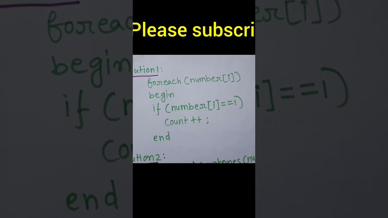 System Verilog Interview ion Count Number Of Ones systemverilog System Verilog Interview ion Count Number Of Ones systemverilog