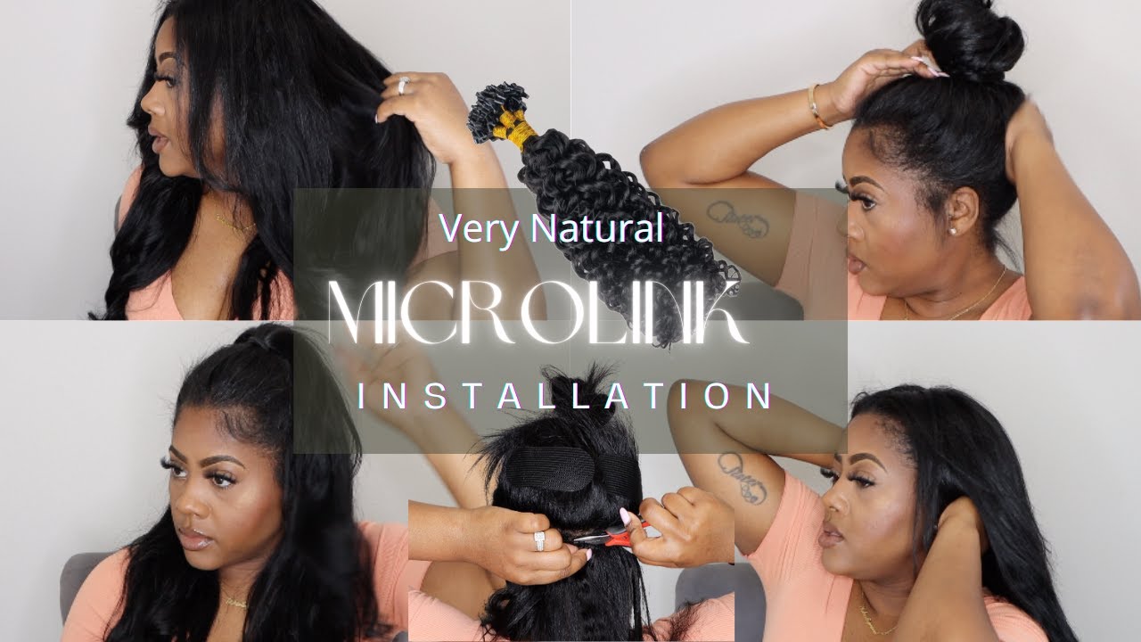 HOW TO: *DETAILED* Microlinks Installation ft. NiaWigs Beginner ...