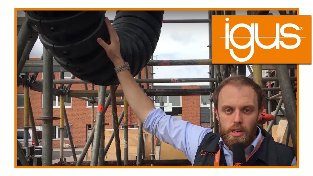 e-loop energychain system - igus HQ Test Rig - YouTube