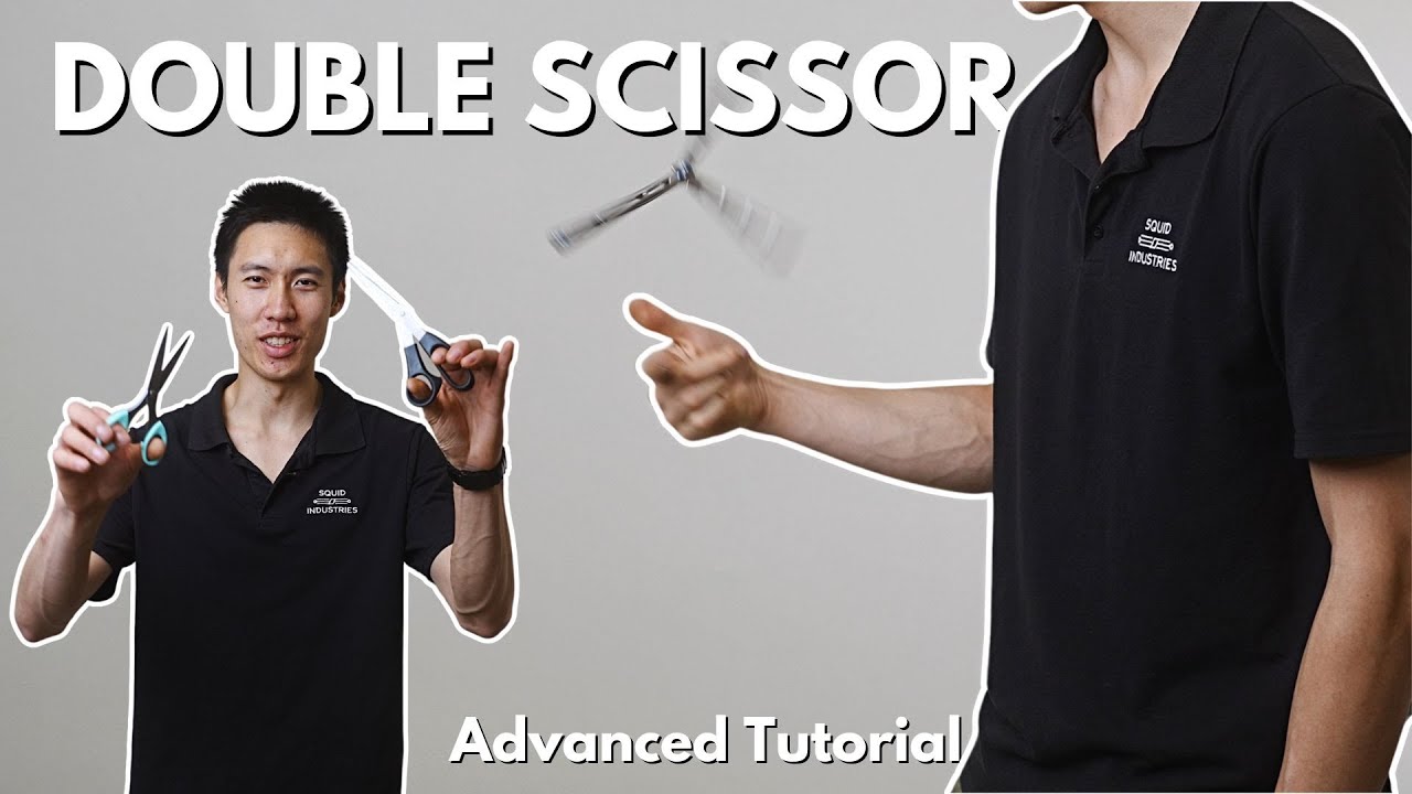 How to Double Scissor | Advanced Balisong / Butterfly Knife Tutorial ...