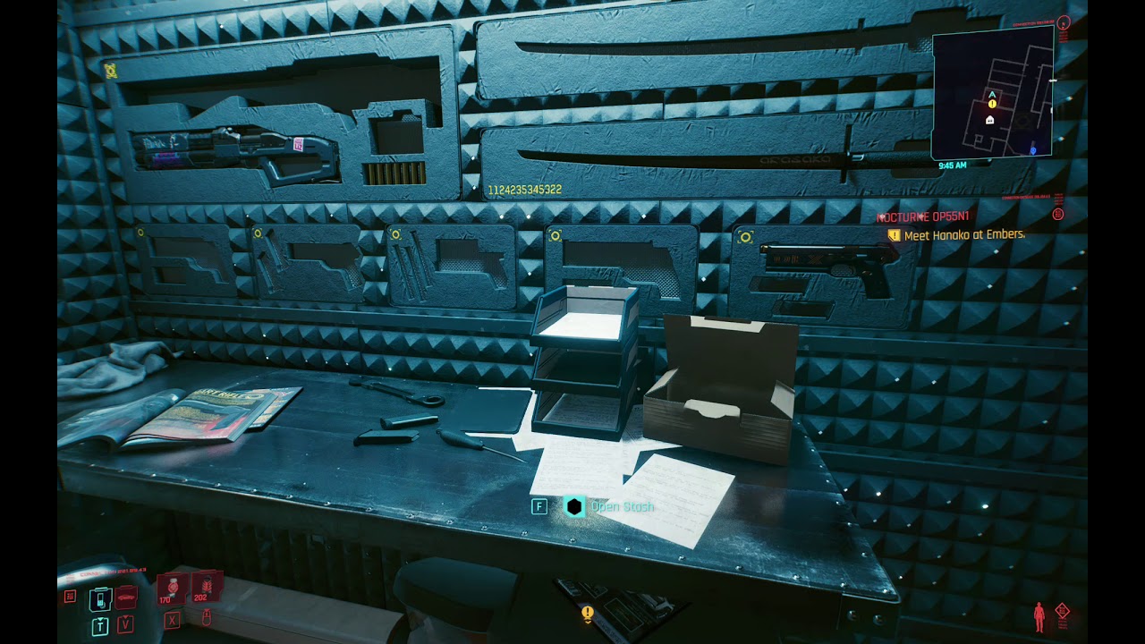 Cyberpunk 2077 - inventory bug (item description popup) - YouTube