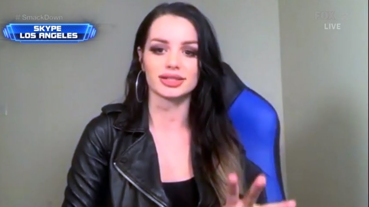Paige returns to WWE SmackDown - 3/20/2020 - YouTube