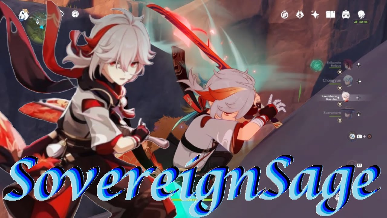 Genshin Impact: That Moment When Kazuha Accidentally Gets Stuck On A ...