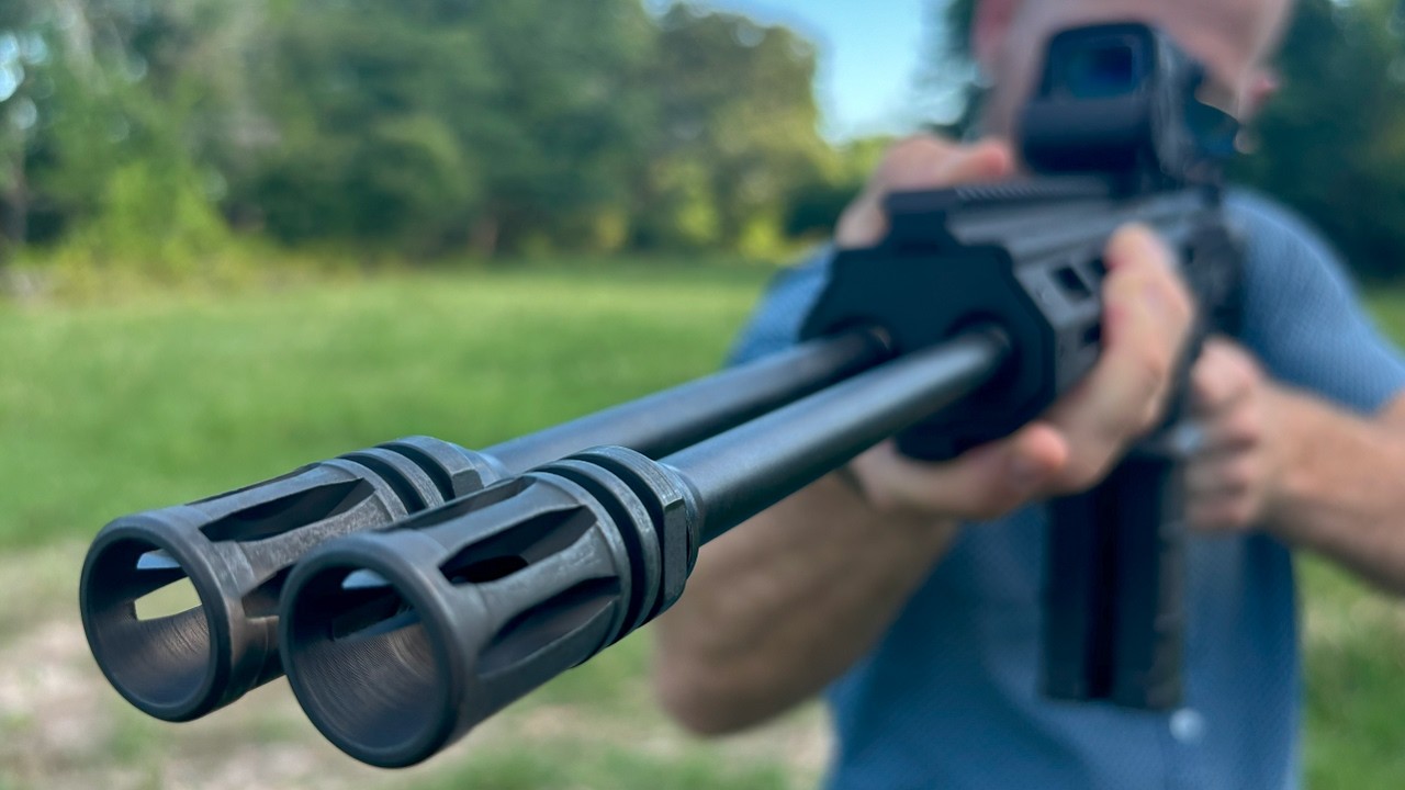 Gilboa Snake - 2 Barrels 1 Gun - YouTube