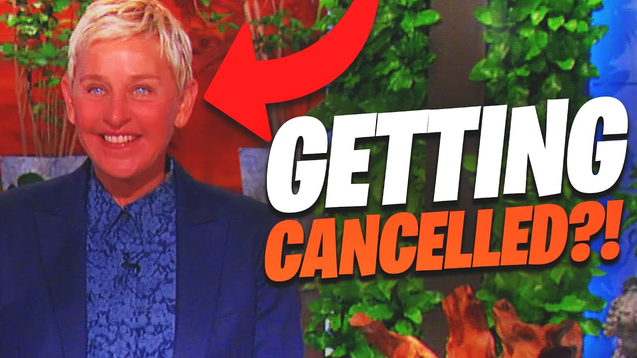 The Ellen Show is Getting CANCELLED! Here's why... - YouTube