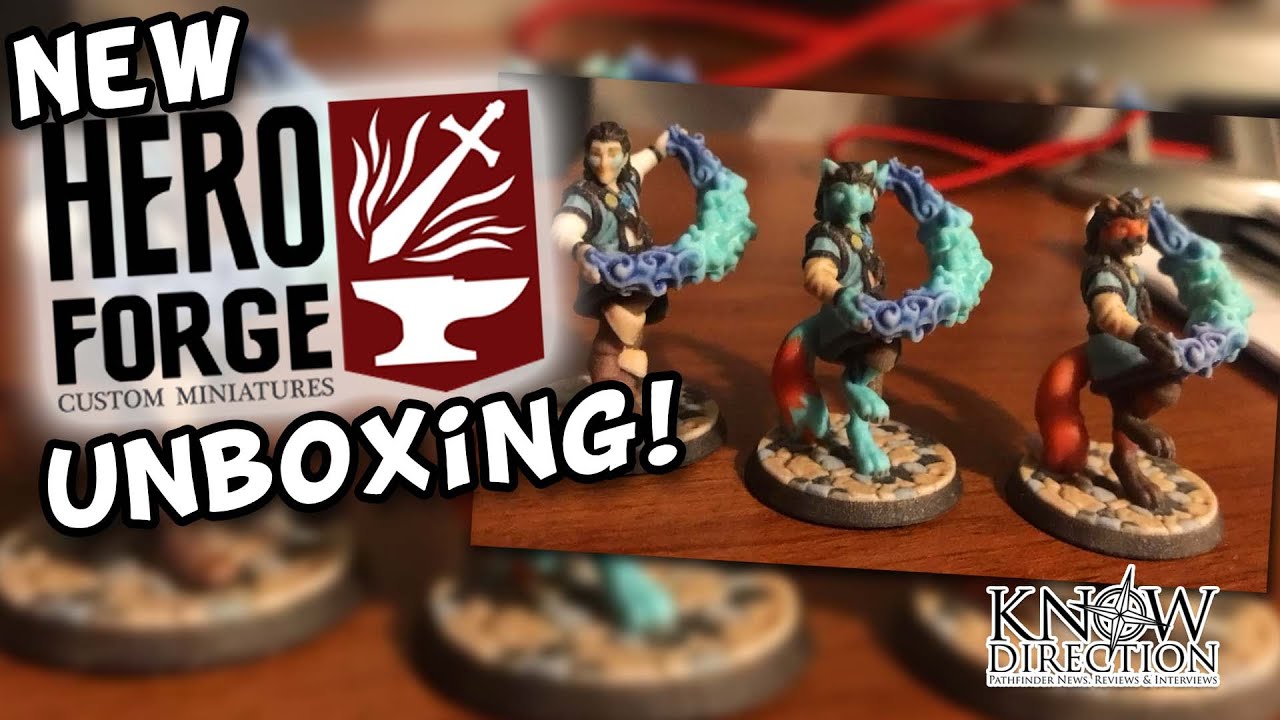 Surprise Unboxing from Hero Forge® Custom Miniatures! - YouTube