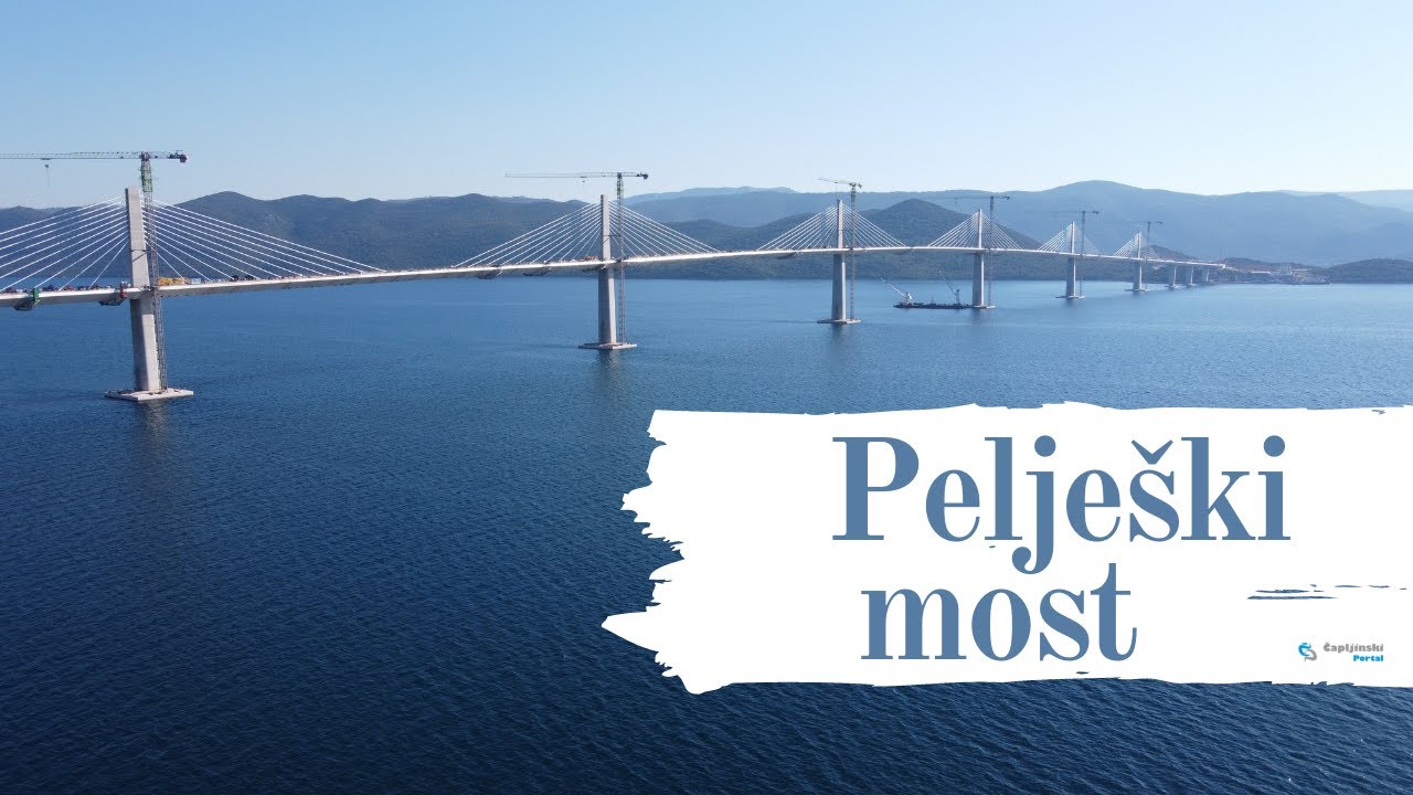 Pelješki most / Peljesac bridge - YouTube