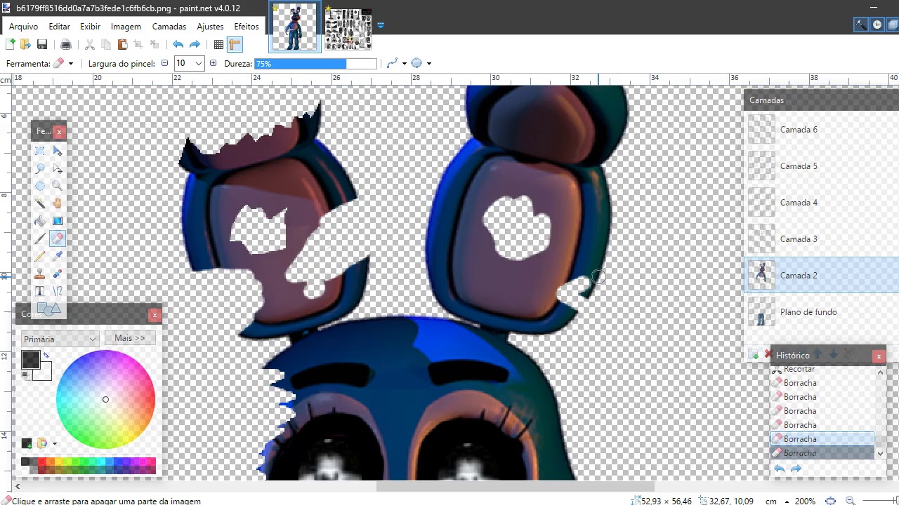 criando um animatronic novo no paint.net - YouTube