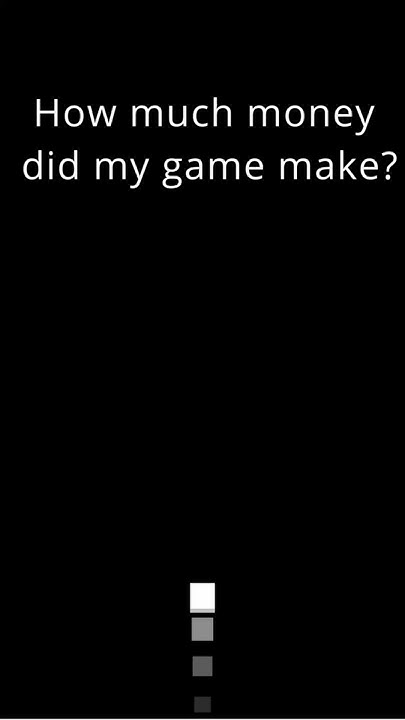How Much Did My Game Make in 1 Week? #gamedev #indiegame #indiegame - YouTube
