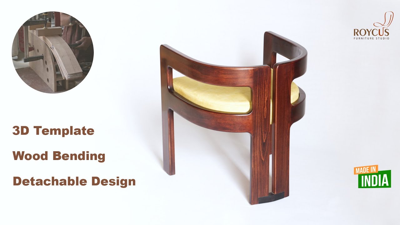 How to make this Chair perfectly | Design on iPad | Bending Wood ...