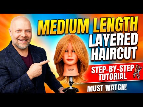 How to Cut Medium Length Layers 