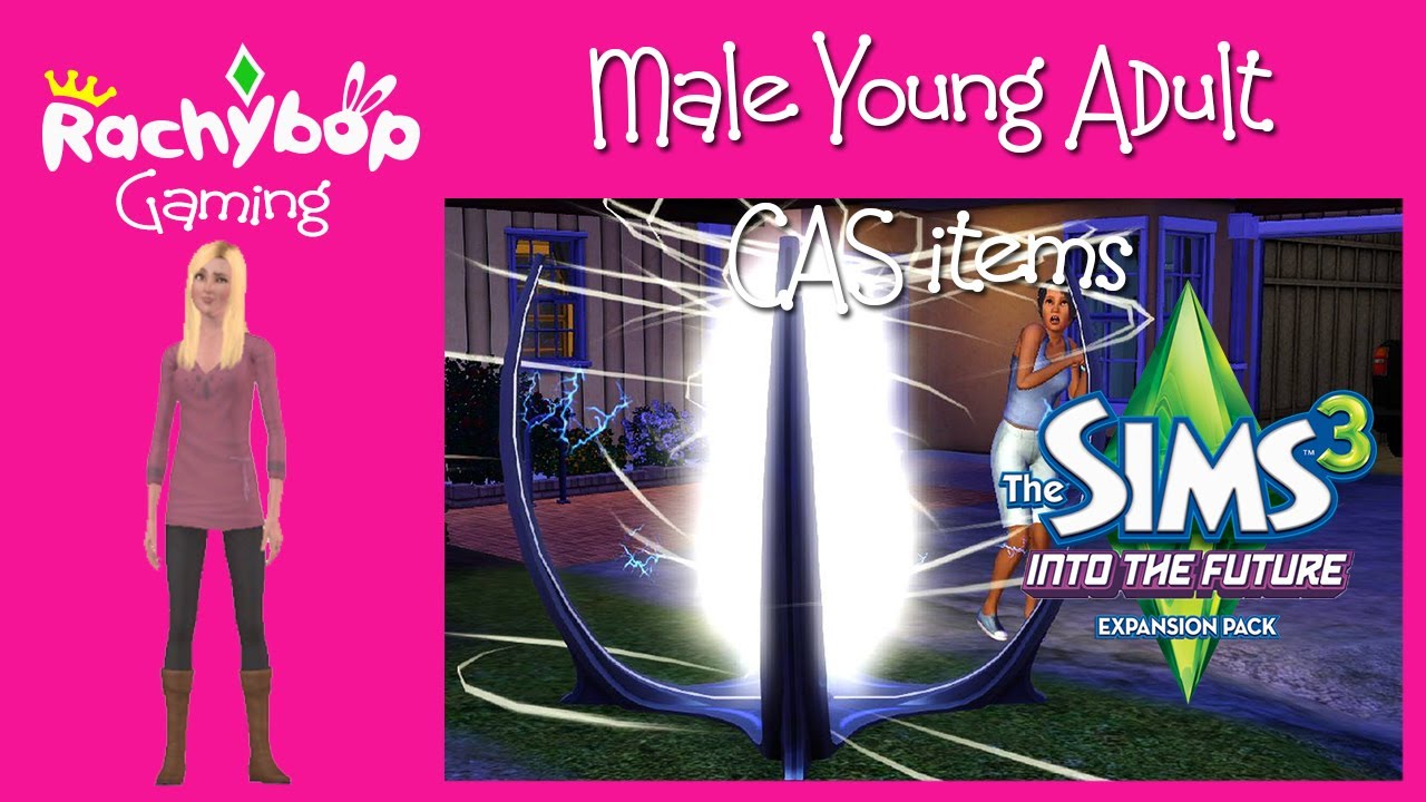 MALE YOUNG ADULT CAS ITEMS - SIMS 3 INTO THE FUTURE EXPANSION PACK ...