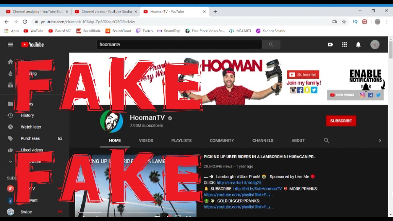 HoomanTV IS CLICKBAIT - YouTube