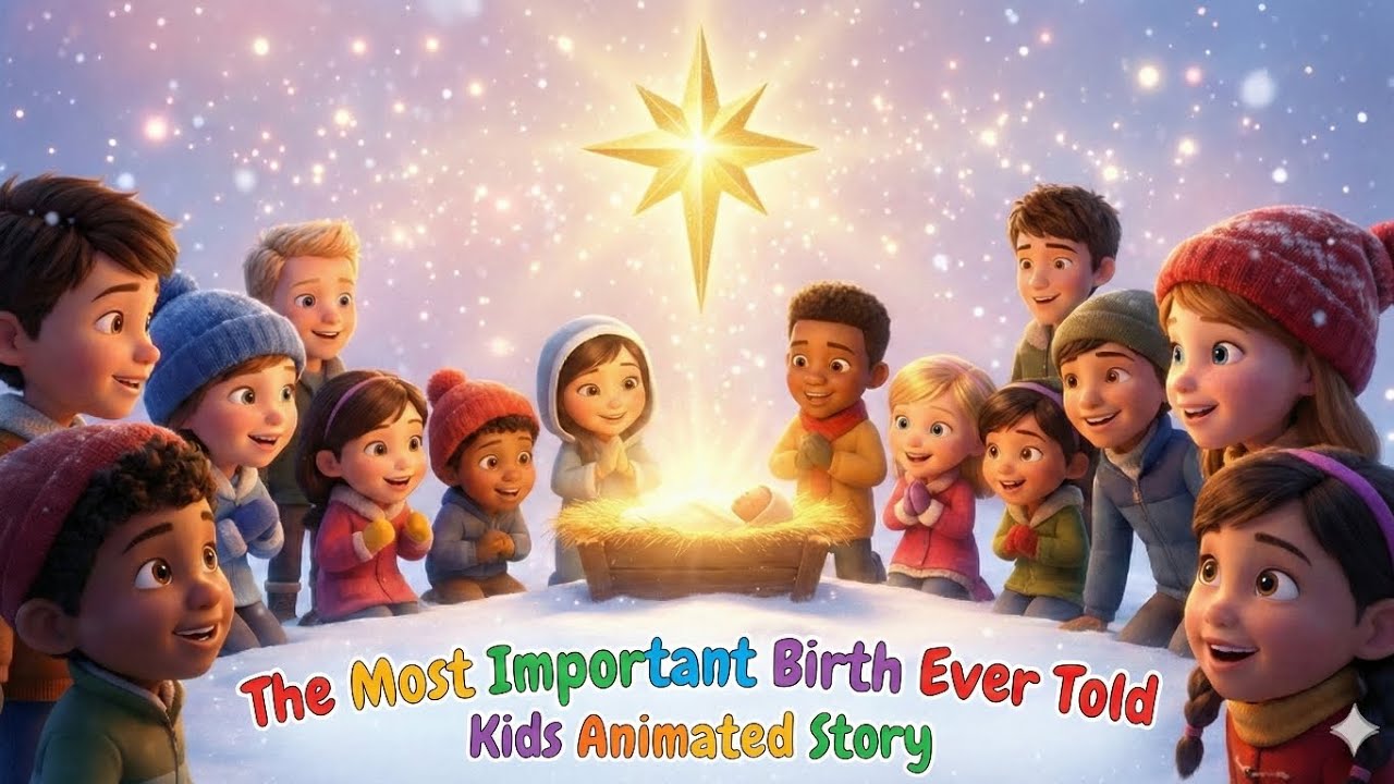 THE MOST IMPORTANT BIRTH EVER TOLD | Kids Animated Story - YouTube