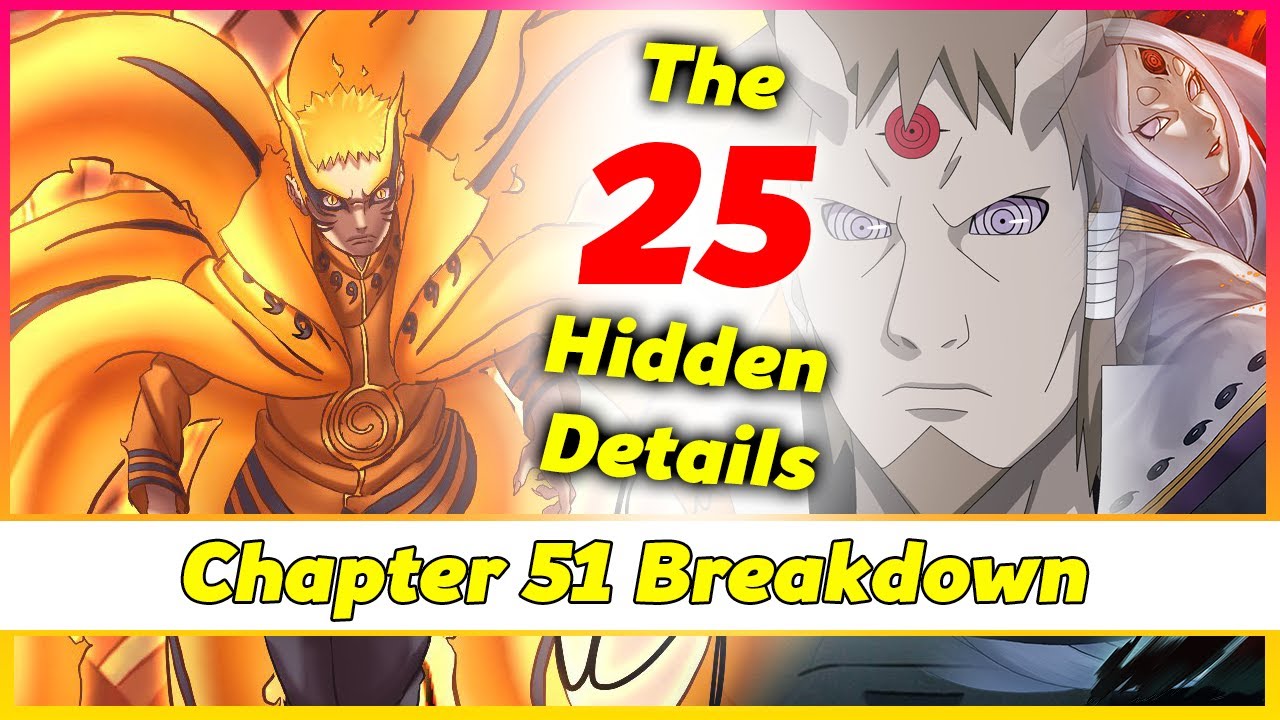 25 Secrets Boruto Chapter 51 Reveals Six Paths Sage's Return? - YouTube