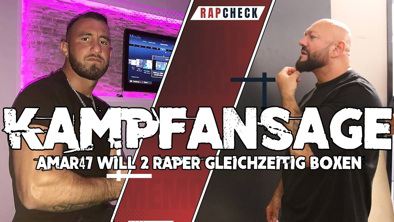 AMAR will 2 RAPPER gleichzeitig boxen! - YouTube
