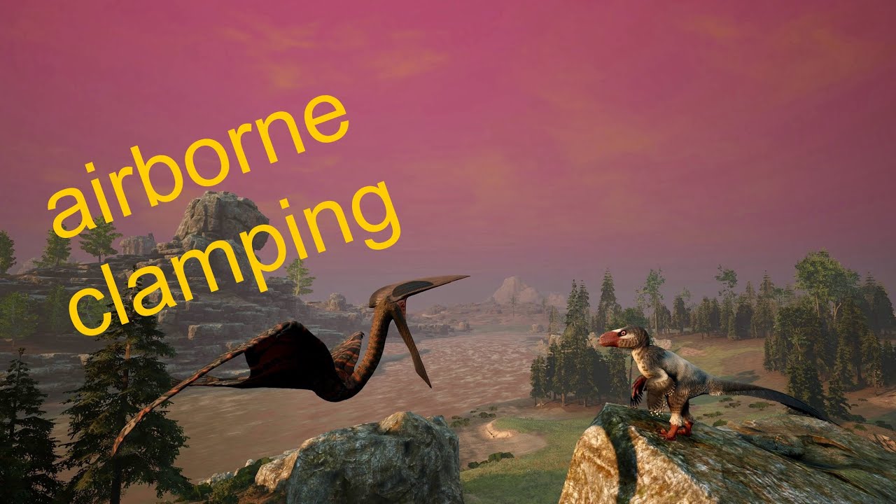 Hatzegopteryx - Airborne Clamping! | Path Of Titans - YouTube