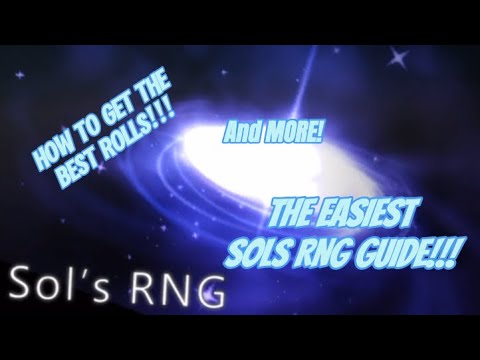 How to become a *PRO* at SOL’S RNG! *QUICK AND EASY RARE ROLLS!* - YouTube