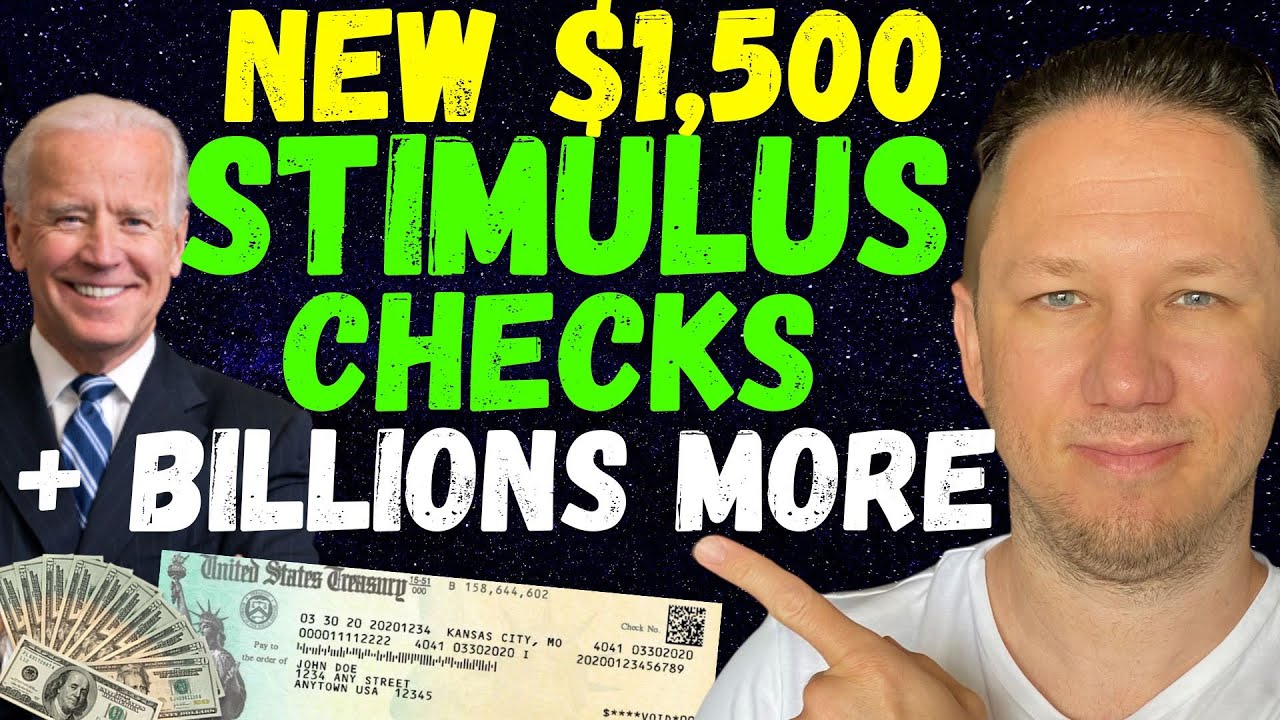 New $1500 Stimulus Checks & BILLIONS of Dollars APPROVED! - YouTube