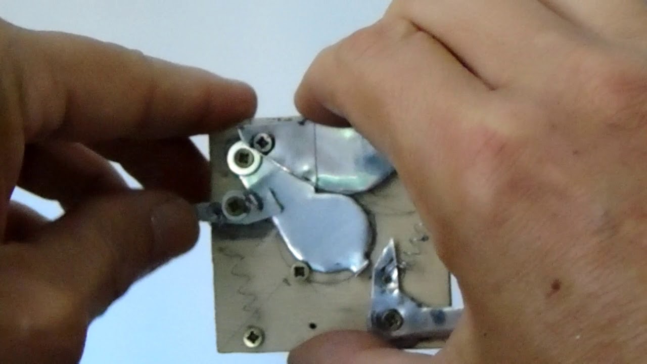 Simple gravity shutter - YouTube