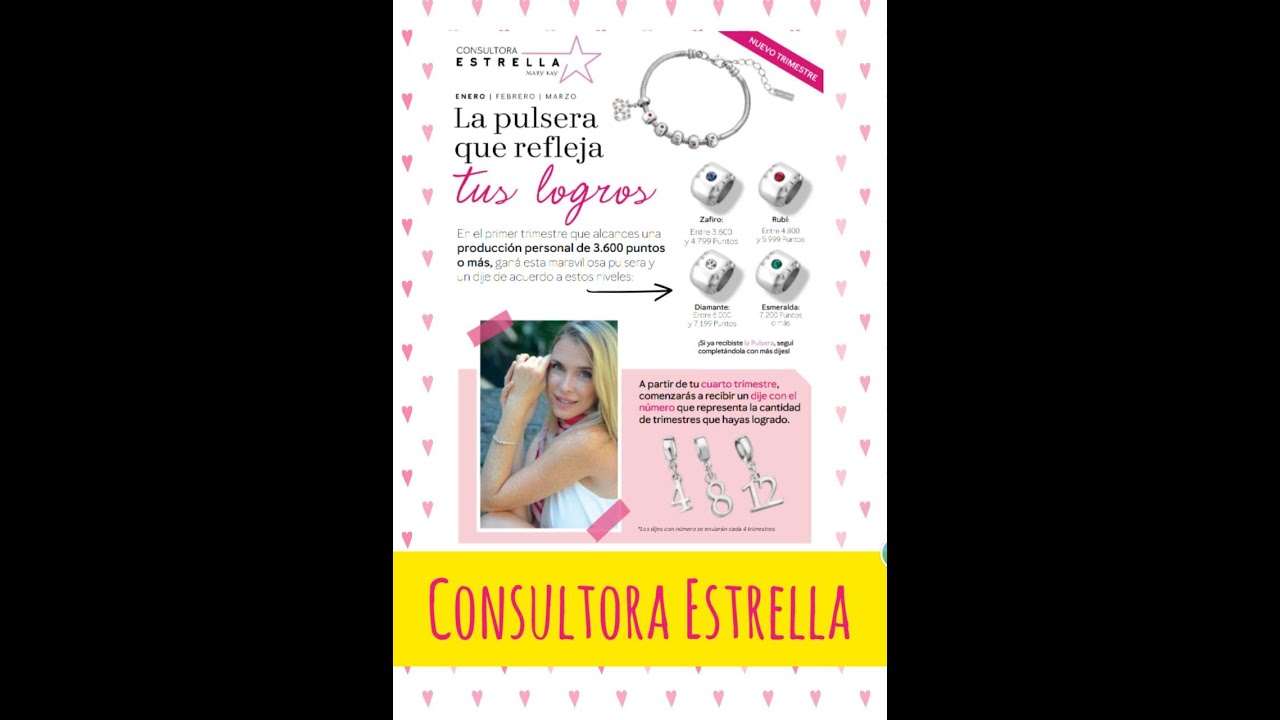 Consultora Estrella Mary Kay Argentina #Pulsera - YouTube