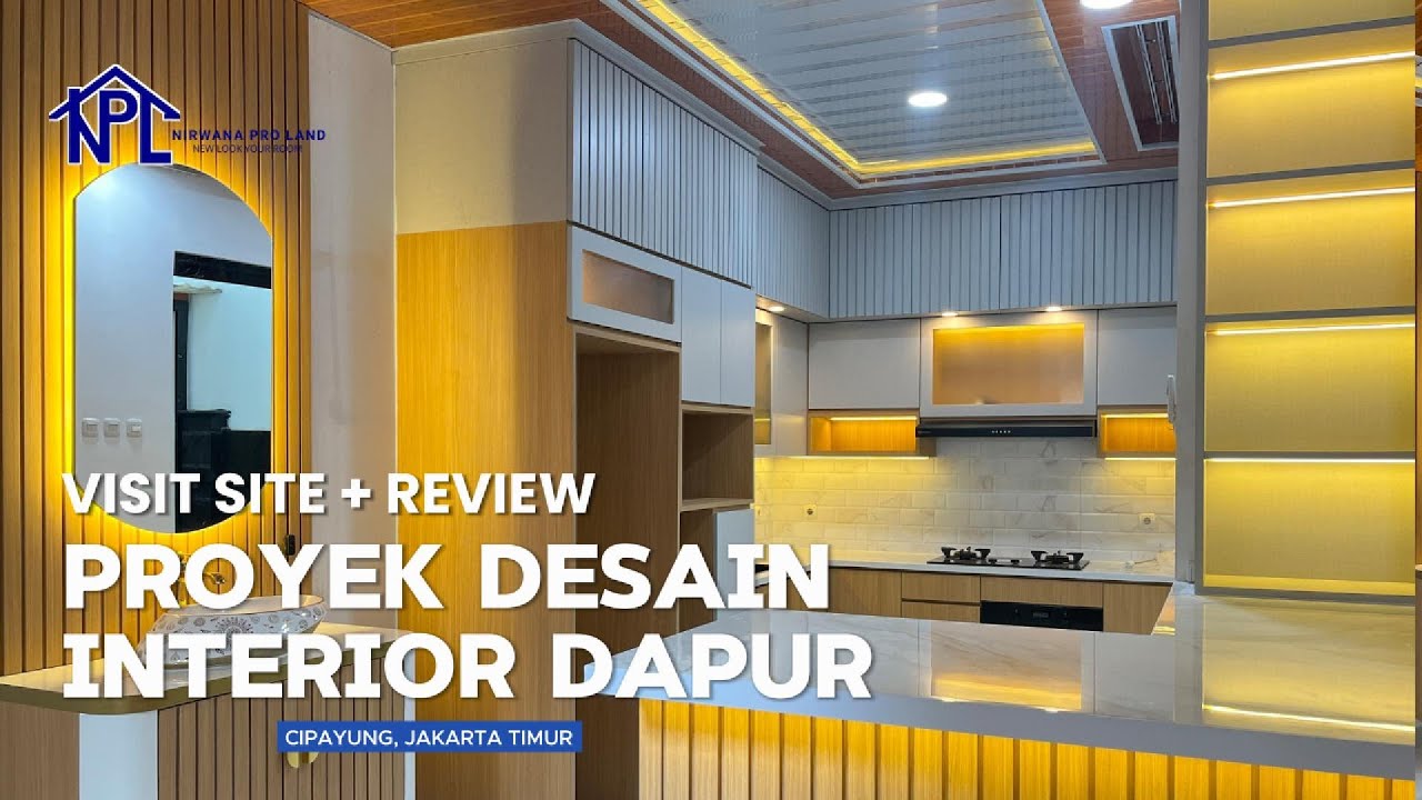 Visit Site dan Review Renovasi Dapur Tema Kayu Modern Material PVC ...